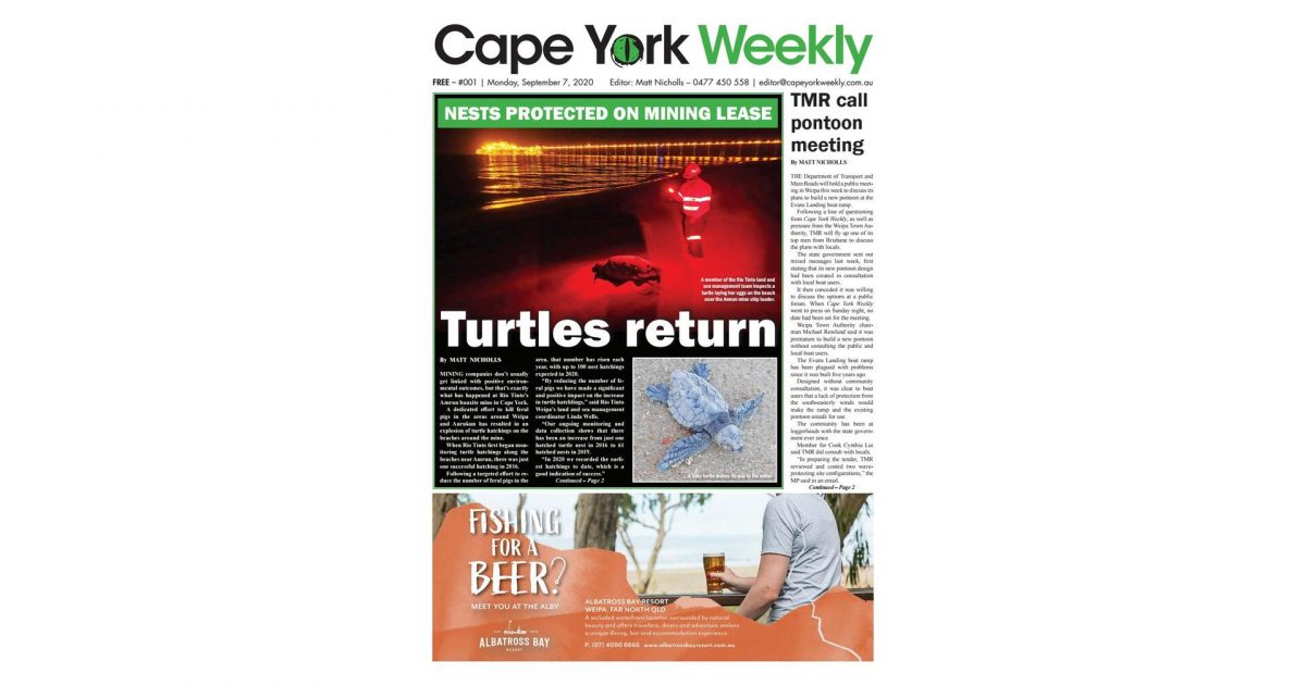 Cape York Weekly Edition 1 | Cape York Weekly