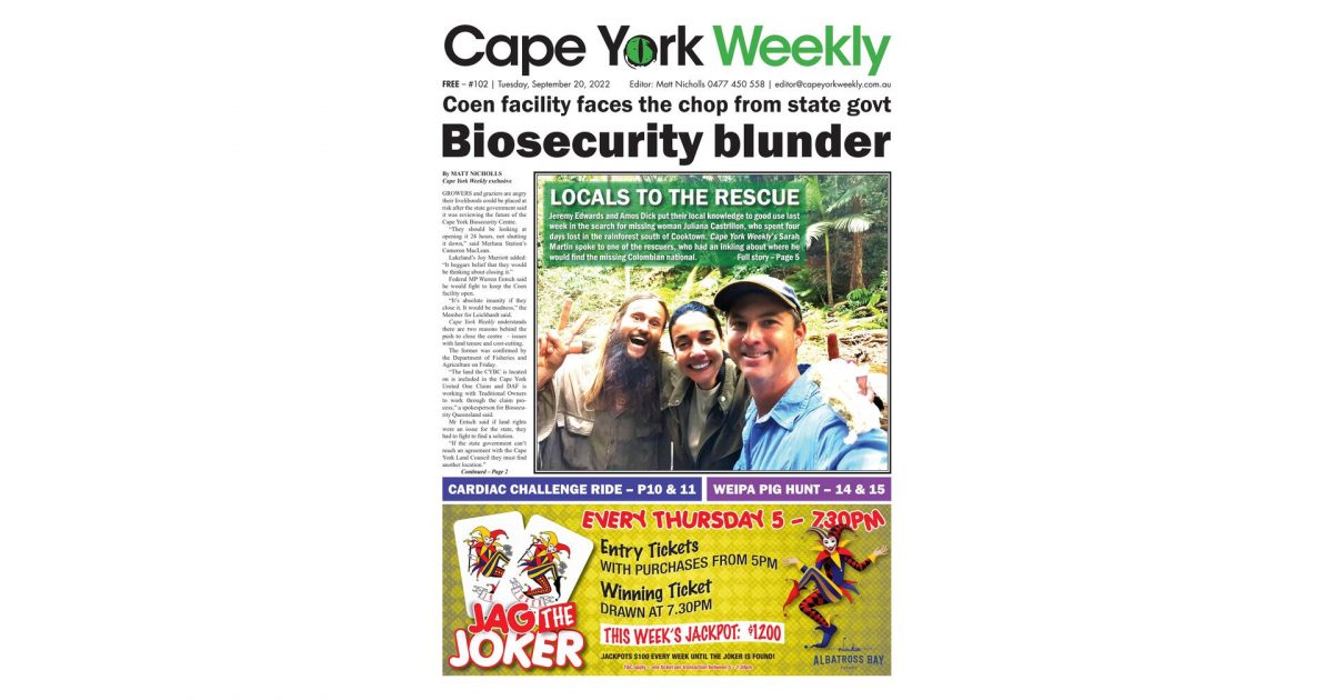 Cape York Weekly Edition 102 | Cape York Weekly