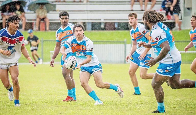 Former Weipa Raiders star kicking goals with the Pride | Cape York Weekly