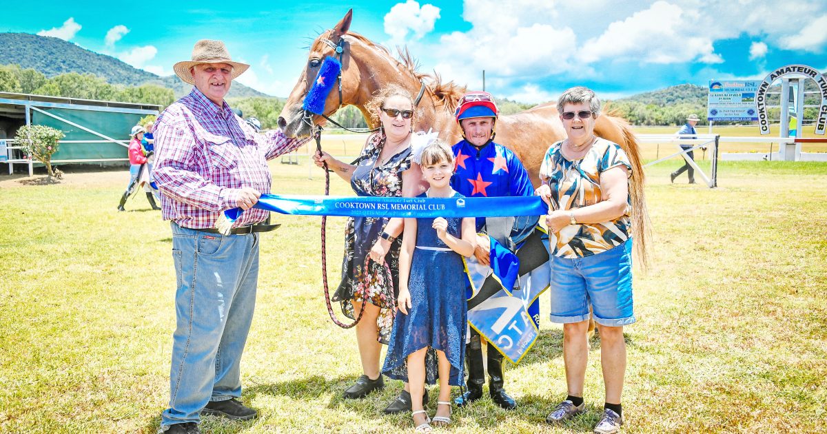 Cooktown races: Ludwig rapt with maiden win of new stable arrival ...