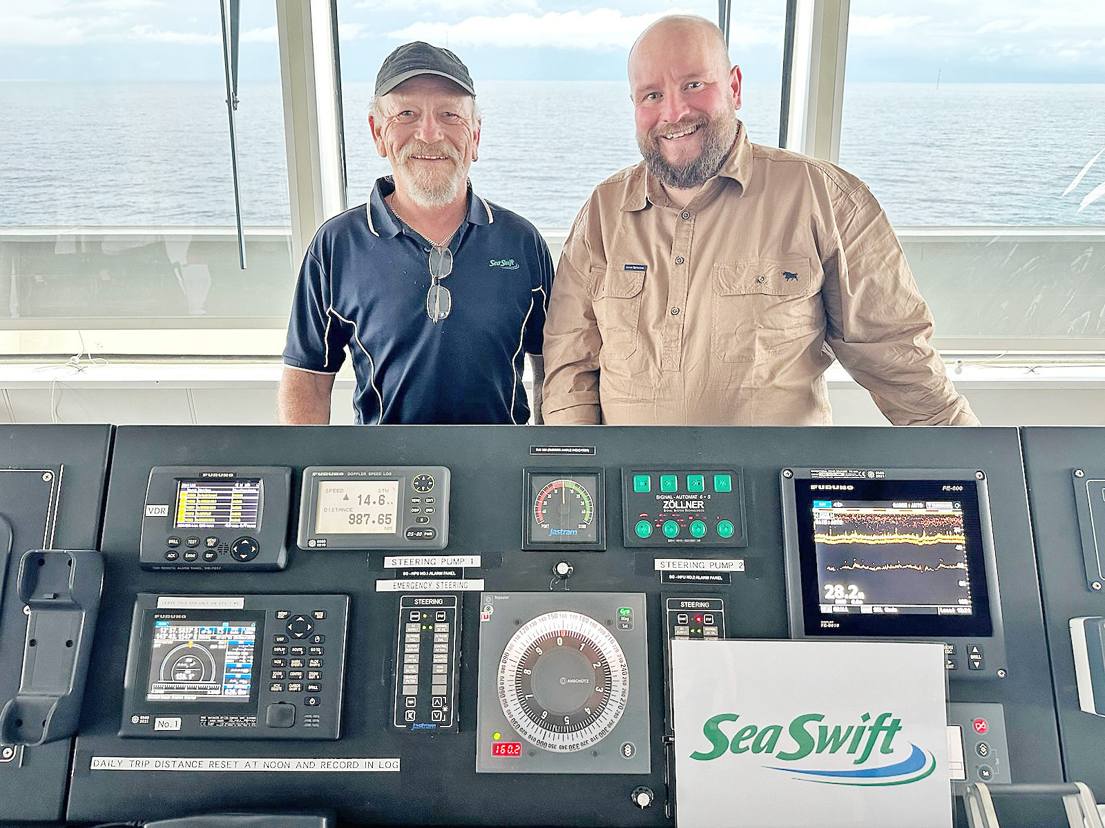 Sea Swift to the rescue: Priest boards cargo vessel to get home for ...