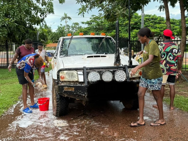 Napranum youth wash way to fundraising win for Bunburra uniforms | Cape ...