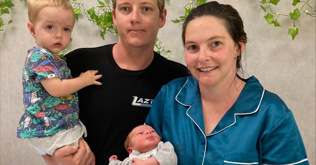 It's a boy: Vin makes history as first Weipa-born baby in 25 years ...