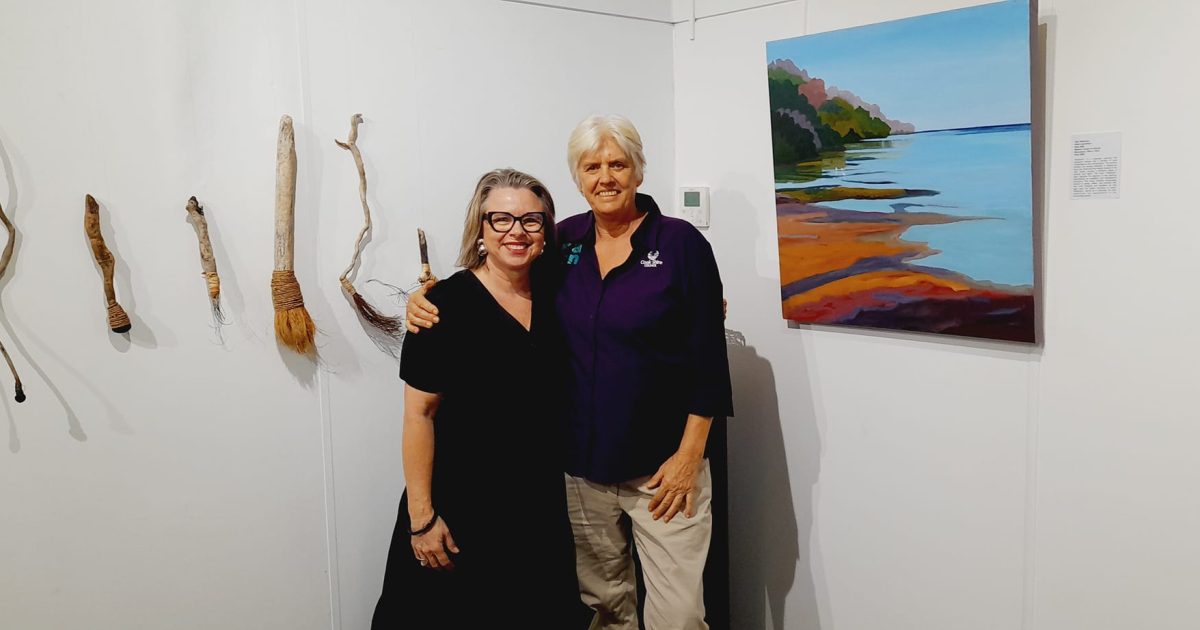 Weipa artist's first solo exhibition resonates as huge success | Cape ...