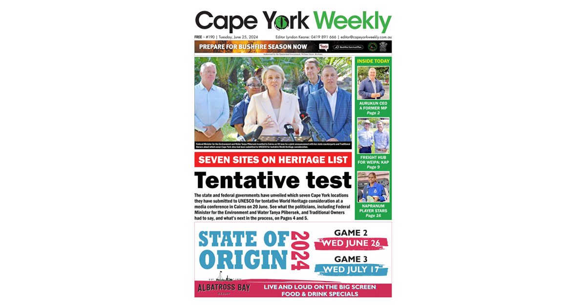 Cape York Weekly Edition 190 | Cape York Weekly