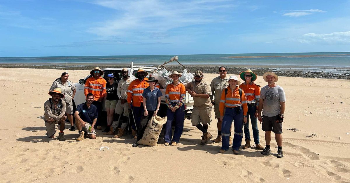 Mapoon clean-up leaves beach almost two tonnes healthier | Cape York Weekly