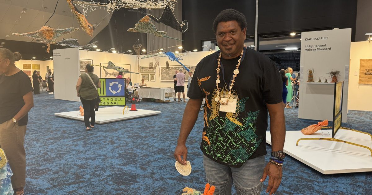 Erub Island artist gives harmful waste creative second chance | Cape ...