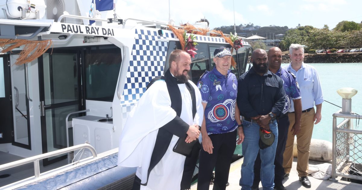 New Thursday Island police boat commissioned to honour former PLO ...