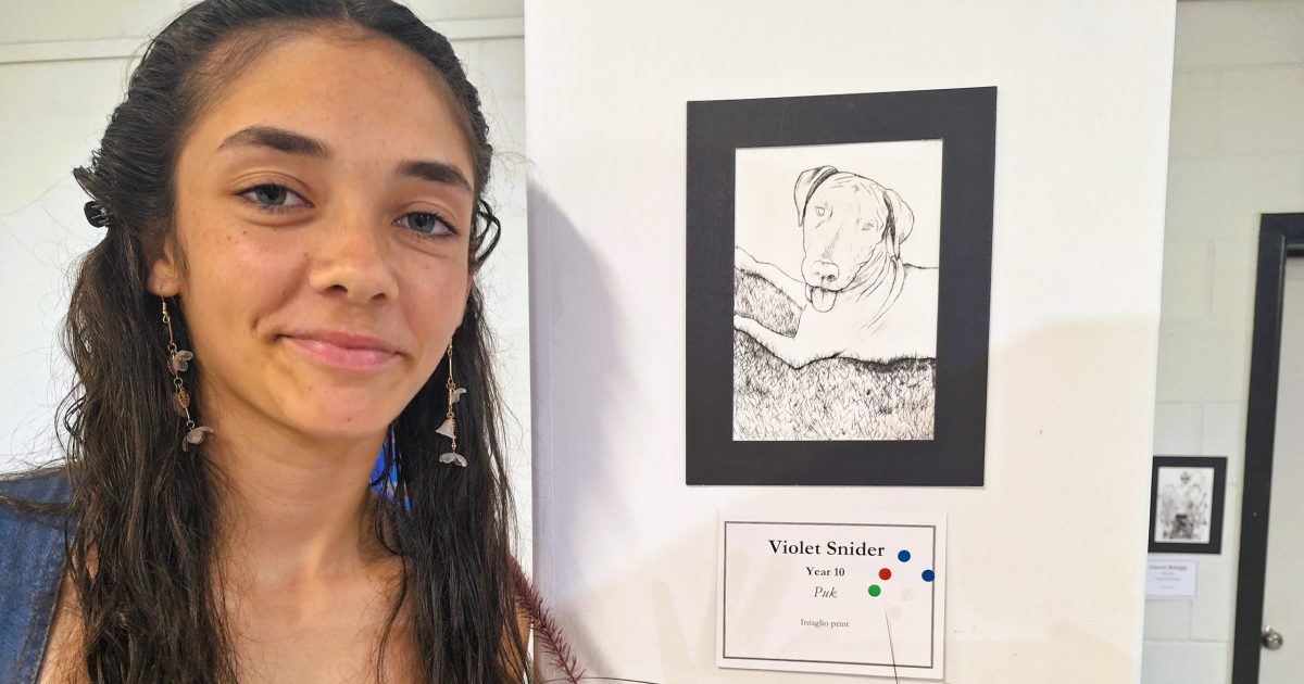 Students display artistic talent for final Cooktown exhibition of 2024 ...