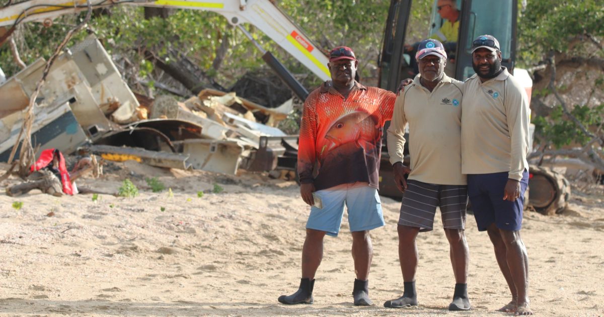 $2.7m maritime clean-up project concludes with removal of Warul Kawa ...